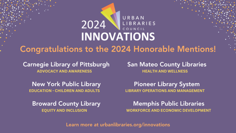 Celebrating Groundbreaking Work in Public Libraries: ULC's Innovations ...