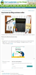 Free Income Tax Preparation Help to Go