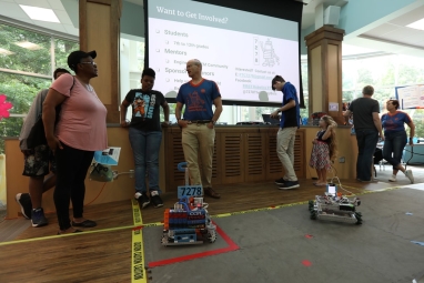 LibraryBots: A Library-Sponsored Robotics Team