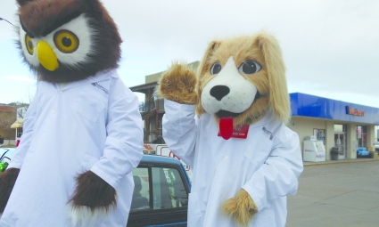 Go Team Reading! Mascots Boost Library Use