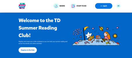 TD Summer Reading Club: New Online Platform 2024