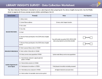 Library Insights Survey